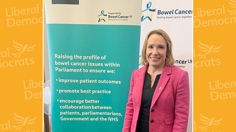 Helen pledges support for Bowel Cancer Awareness Month - North ...