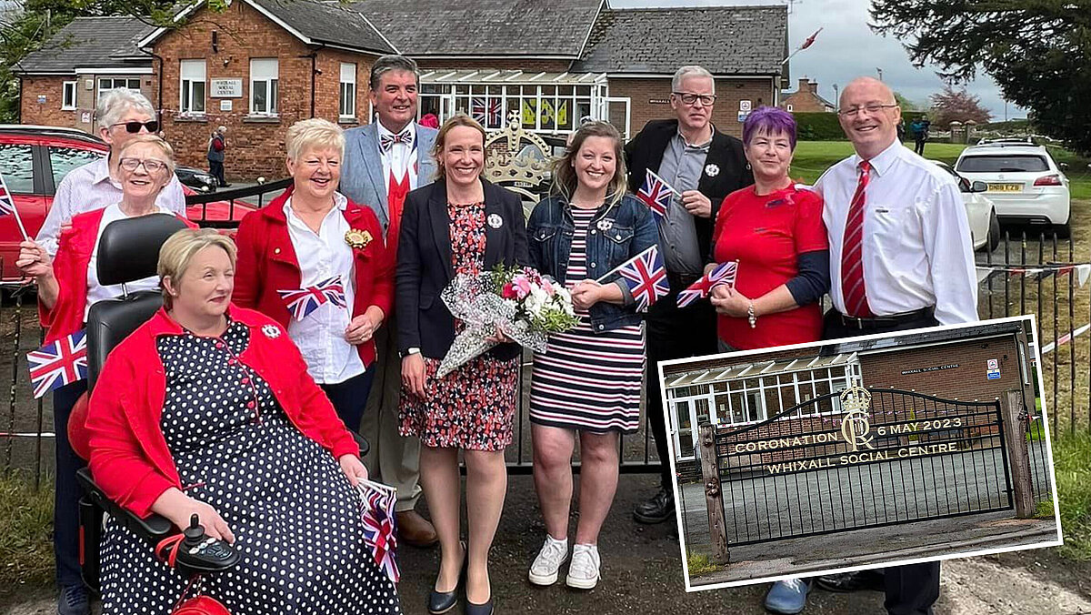 Helen joins the fun at Whixall Coronation Party - North Shropshire ...