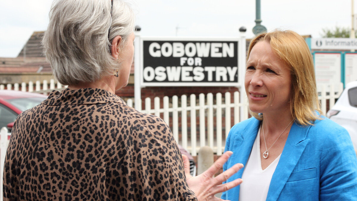 Helen calls for progress on Oswestry – Gobowen railway - North ...