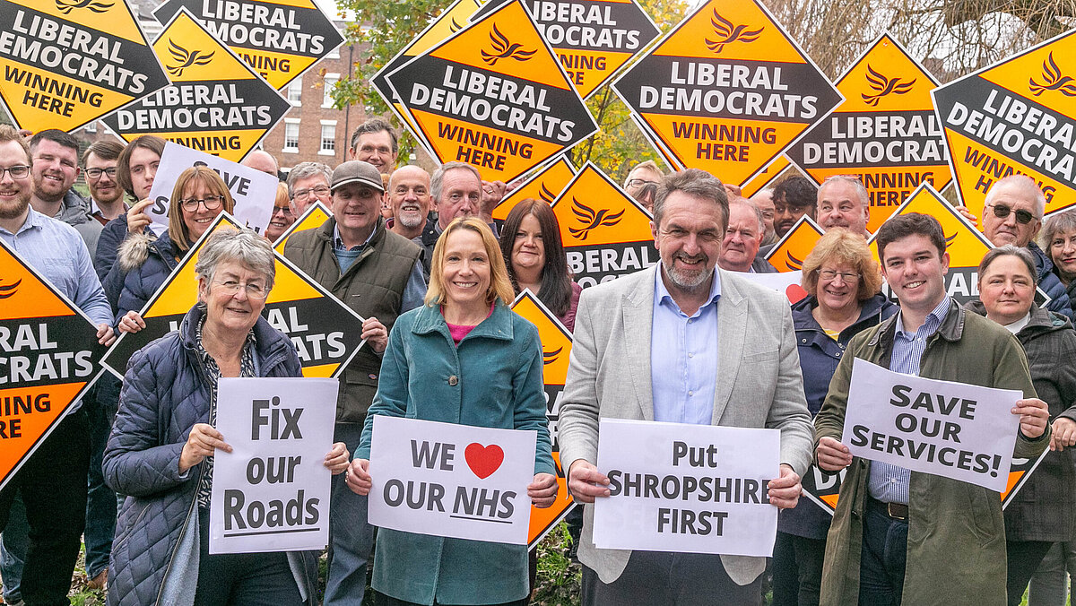 Shropshire Lib Dems unveil Manifesto with plan to clean up Conservative ...