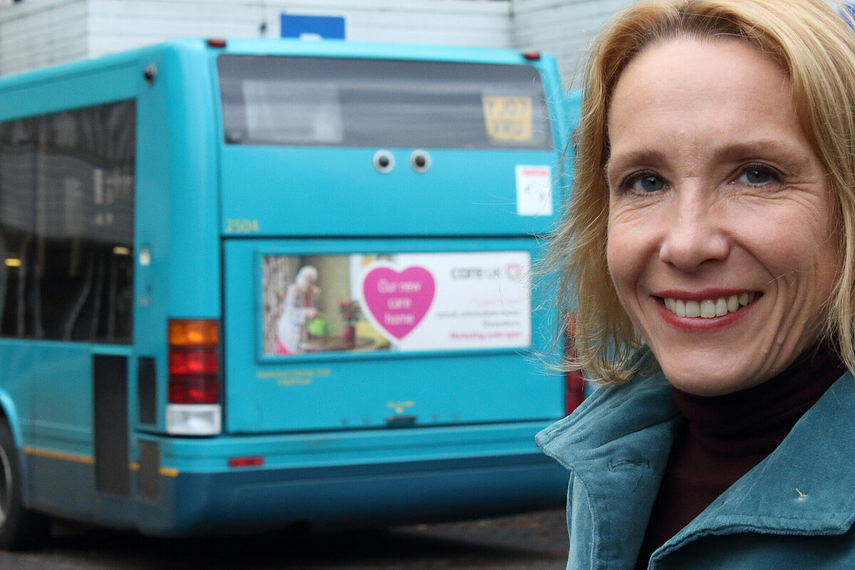 Helen calls on Government to back her bus bill - North Shropshire ...